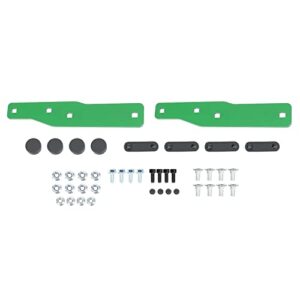 HECASA Rear Bumper & Trailer Hitch Kit Compatible with John Deere ZTrak Zero-Turn Mowers Z235 Z255 Z335E Z335M Z345M Z345R Z355E Z375R