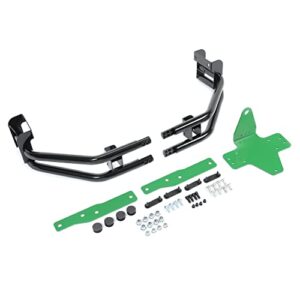 HECASA Rear Bumper & Trailer Hitch Kit Compatible with John Deere ZTrak Zero-Turn Mowers Z235 Z255 Z335E Z335M Z345M Z345R Z355E Z375R