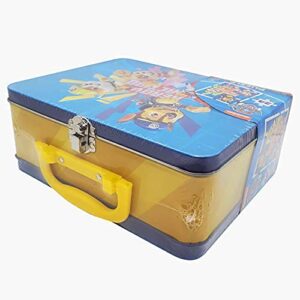 Paw Patrol 24-pc Puzzle Tin Lunch Box (7.75" x 6.25" x 3.25")