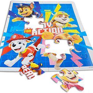 Paw Patrol 24-pc Puzzle Tin Lunch Box (7.75" x 6.25" x 3.25")