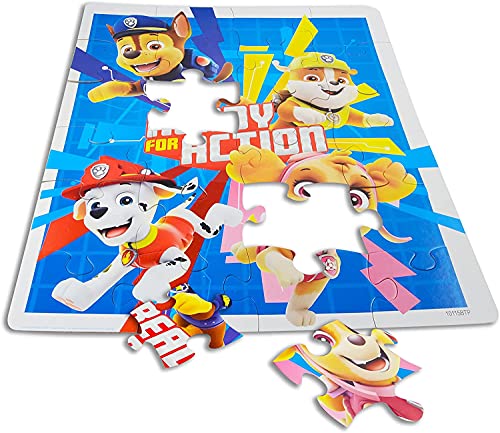 Paw Patrol 24-pc Puzzle Tin Lunch Box (7.75" x 6.25" x 3.25")