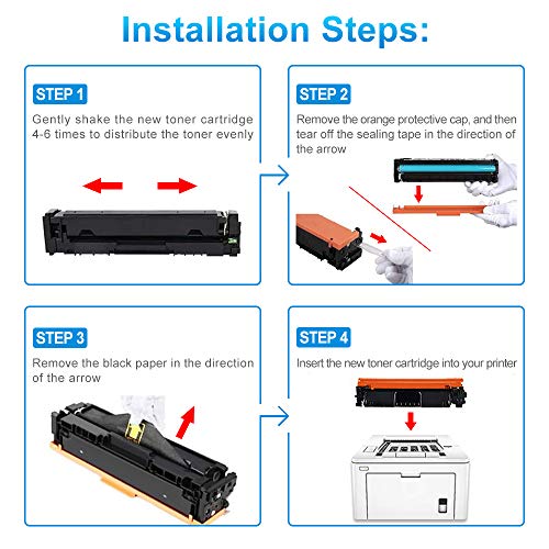 CLYWENSS [with CHIP] Compatible 055H Toner Cartridges Replacement for Canon 055 055H Toner Cartridge to use with Canon Color ImageCLASS MF743Cdw MF741Cdw Printer (1 Pack 055H Black Toner)