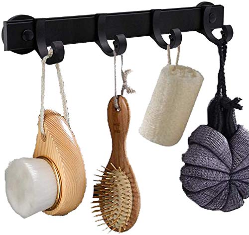 Magnetic Hook Rack Kitchen Tool Hanger Organizer -Adjustable Hook Rail - Strong magnets - for Refrigerator,Metal Cabinet,Stove,BBQ,dishwasher,Grills - No installation tools required（No cleaning brush）