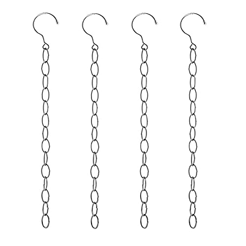 LERTREE 50cm Space Saving Hanger Chains Stainless Steel Closet Hanger Organizer Magic Chains for Home and Office (4)