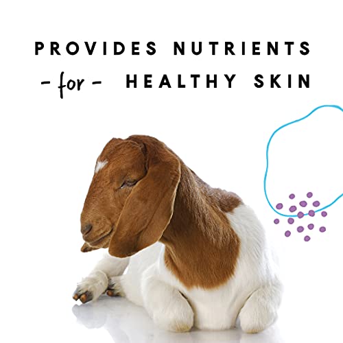 Manna Pro Goat Skin & Coat Supplement | for All Breeds of Goat | Provides Nutrients for Healthy Skin | 4 Pounds