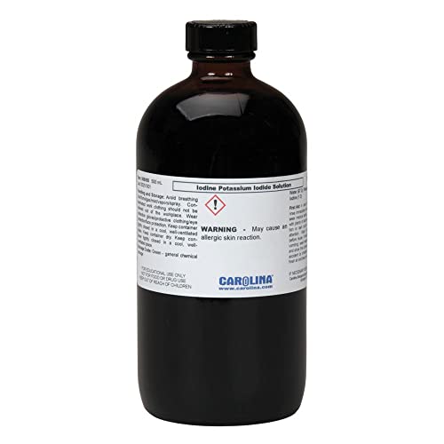 Iodine-Potassium Iodide Solution, Laboratory Grade, 500 mL