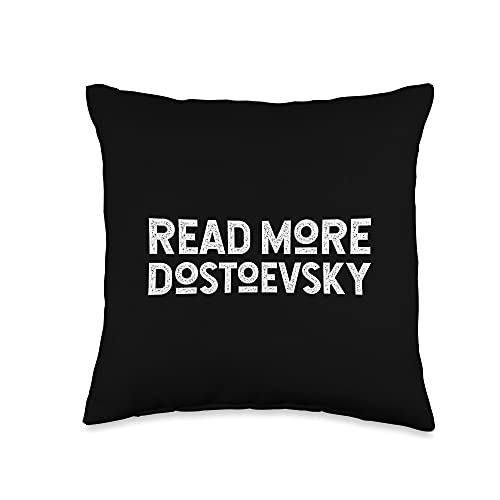 Kierkegaard Design Studio Fyodor Dostoevsky Throw Pillow, 16x16, Multicolor