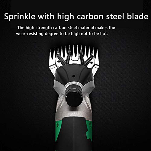 coldwind 350W Electric Sheep Shears, Sheep Clippers with 6 Speed,Electric Goat Shears for Sheep Goat Llama Horse Alpacas Thick Coat and Heavy Duty Animals Hair-Green