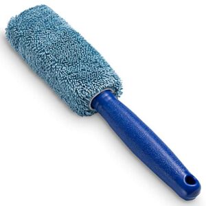 jianfa wheel brush, microfiber metal free wheel & rim brush cleaner brush for wheel and rim detailing, no scratching