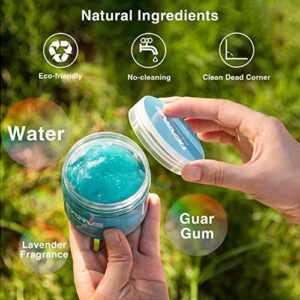 TICARVE Cleaning Gel for Car Detailing Tools Car Cleaning Kit Automotive Dust Air Vent Interior Detail Detailing Putty Universal Dust Cleaner for Auto Laptop Home Car Slime Cleaner