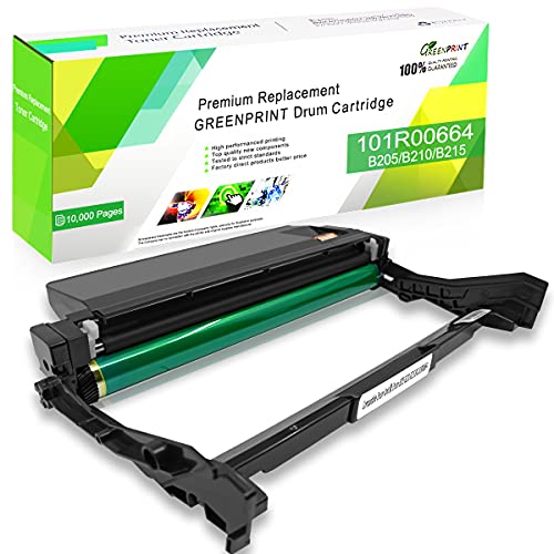 Compatible Drum Cartridge B205 B210 B215 Black 10000 Pages for Xerox B210 Printer, Xerox B205 B215 Multifunction Printer GREENPRINT