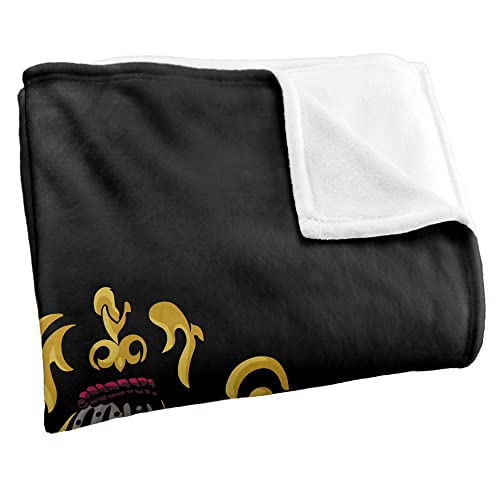 Harry Potter Hogwarts Crest Black Silky Touch Super Soft Throw Blanket 36" x 58",Hogwarts Crest