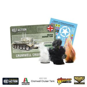 Wargames Delivered Bolt Action Miniatures - Warlord Games Cromwell Cruiser Tank British Army Model Tank 28mm Miniatures - Wargaming, WW2 Model Kits, and Tank Model Kit Model Tanks Kits to Build