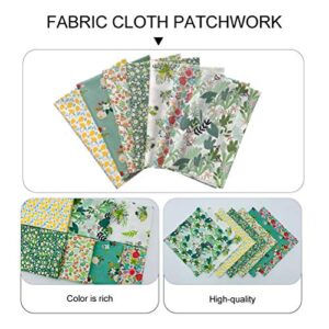 PRETYZOOM 7pcs Sewing Floral Fabric DIY Patchwork Bundle Craft Quilting Cotton Cloth Party Supplies