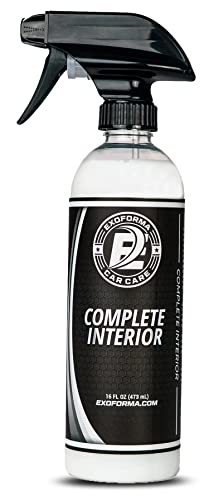 ExoForma Complete Interior - Multipurpose Interior Detailer, Cleans and Protects against UV rays, Leaves Behind Matte Finish with Odor Encapsulating Fresh Linen Scent