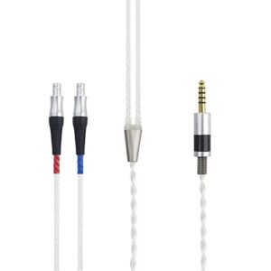 newfantasia hifi cable with 4.4mm balanced male compatible with sennheiser hd800, hd800s, hd820 headphones compatible with sony wm1a, nw-wm1z 2m/6.6ft