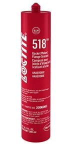 loctite 518 non-corrosive anaerobic gasket maker flange sealant, 300 milliliter (2096063)