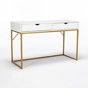 acessentials morgan writing desk in white