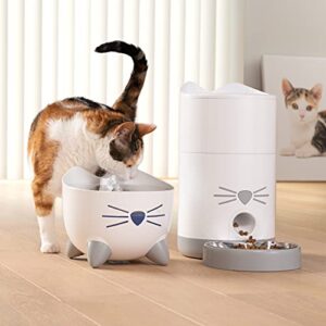 Catit PIXI Smart Water Fountain – Automatic Cat Drinking Fountain with UV-C Clarifier Light and App Support