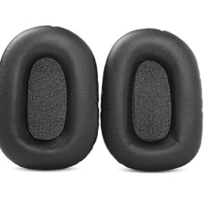 VEKEFF Replacement Cushion Ear Pads Kit for BlueParrott B450-XT Bluetooth Headset (Black PU)