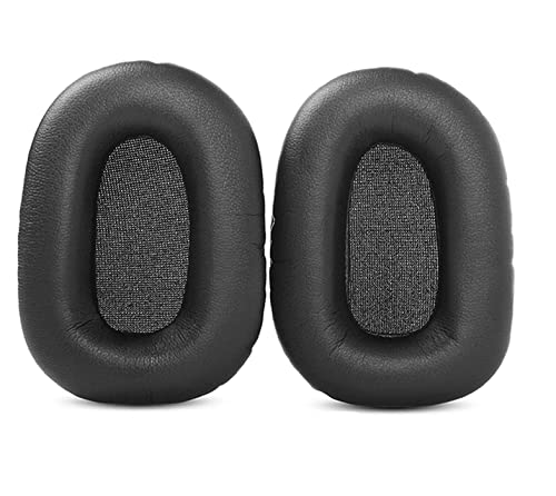 VEKEFF Replacement Cushion Ear Pads Kit for BlueParrott B450-XT Bluetooth Headset (Black PU)