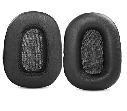 VEKEFF Replacement Cushion Ear Pads Kit for BlueParrott B450-XT Bluetooth Headset (Black PU)