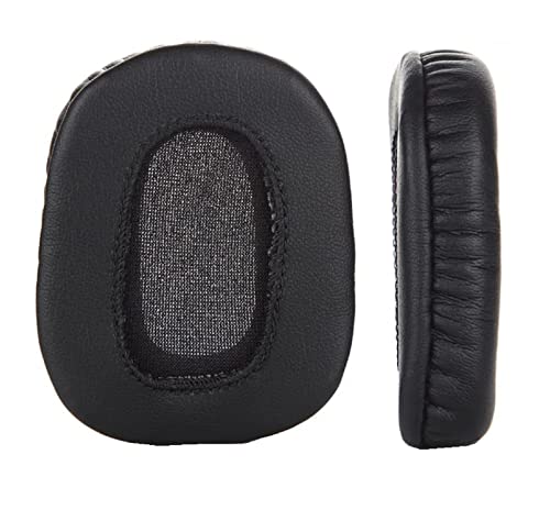 VEKEFF Replacement Cushion Ear Pads Kit for BlueParrott B450-XT Bluetooth Headset (Black PU)