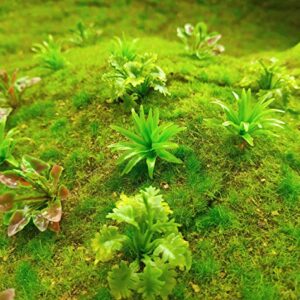 90pcs Mini Model Trees Plants Flowers Green Shrubs Bush Model, Aritificial Plants Model Train Scenery Architecture Flower Model Scenery