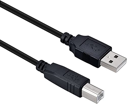 Deskjet Cable for Printer DeskJet 2755 Printer Cable Compatible with HP DeskJet 2722 2755 3630 3755 3752,DeskJet Plus 4155,OfficeJet 3830,4650,5255,5260 USB Printer Cable 10 FT