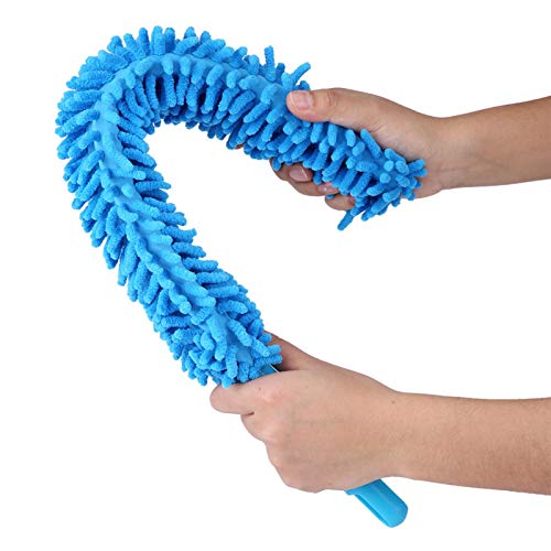 Car Cleaning Brush Flexible Long Soft Microfiber Cleaning Brush Car Wash Tool Wheel Cleaner, car cleaning