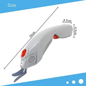 WBT-1 Electric Scissors for Cutting Fabric Cordless Electric Fabric Scissors Cloth Cutter with 2 Blades (1 Battery)