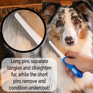 Horicon Pet Detangling and Grooming Dog Comb Set for Dogs, Cats, Small Animals