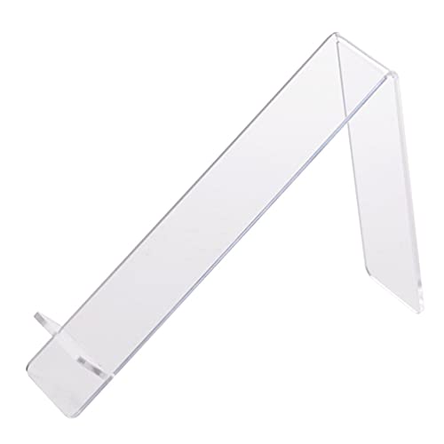 4 Pcs Acrylic Shoe Display Stands Detachable Shoe Rack Holder for Shop Store Mall, Transparent