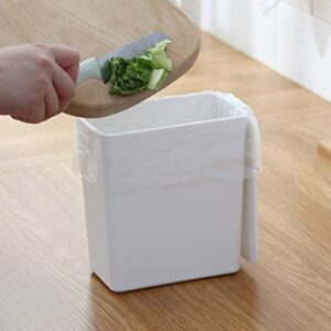 Dustbin Mini Solid Color Desktop Dustbin Trash Can Kitchen Worktop Rubbish Holder Bin