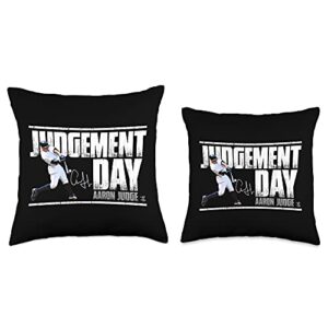 FanPrint Aaron Judge Judgement Day Throw Pillow, 18x18, Multicolor