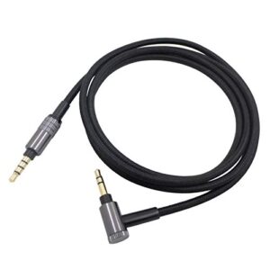 Meijunter Headphone Audio AUX Cable Compatible with Sony WH-H900N/WH-1000XM3/WH-1000XM4/H800/950/mdr-10r/mdr-10rc/10RBT/NC200D/MDR-100AAP, 3.5mm to 3.5mm Male (1.2 m/3.93ft)