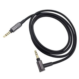 Meijunter Headphone Audio AUX Cable Compatible with Sony WH-H900N/WH-1000XM3/WH-1000XM4/H800/950/mdr-10r/mdr-10rc/10RBT/NC200D/MDR-100AAP, 3.5mm to 3.5mm Male (1.2 m/3.93ft)