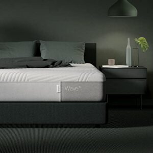 casper sleep wave hybrid memory foam mattress, king, medium firm