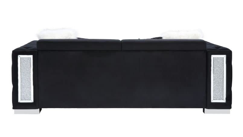 Acme Furniture Trislar Sofas, Black