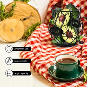 Cabilock Iron Coffee Pod Holder K Cup Holder Organizer Mug Kpod Container Cup Keeper Coffee Mug Fruit Storage Basket