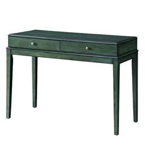 Acme Furniture Manas Writing Desk, Antique Green