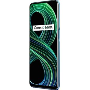 Realme 8 5G Dual SIM 64GB ROM + 4GB RAM (GSM Only | No CDMA) Factory Unlocked 5G/LTE Smartphone (Supersonic Blue)-International Version