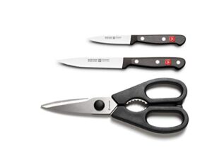 wÜsthof gourmet 3-piece utility knife set