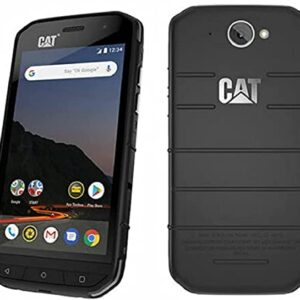 CAT PHONES S48c 32GB Rugged Waterproof (Sprint Unlocked) Smartphone - Black (Renewed)