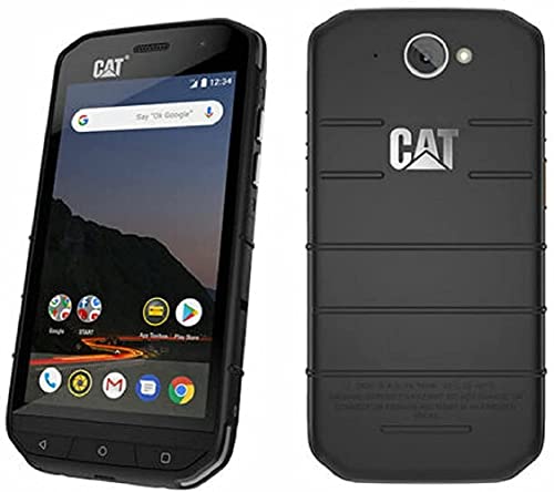 CAT PHONES S48c 32GB Rugged Waterproof (Sprint Unlocked) Smartphone - Black (Renewed)