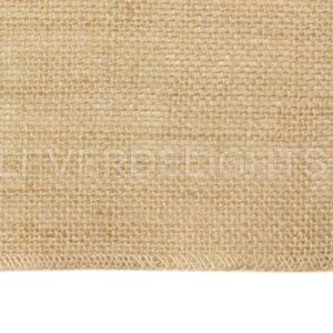 CleverDelights 36" Premium Burlap Roll - 25 Yards - Finished Edges - Tight Weave Natural Jute Burlap Fabric