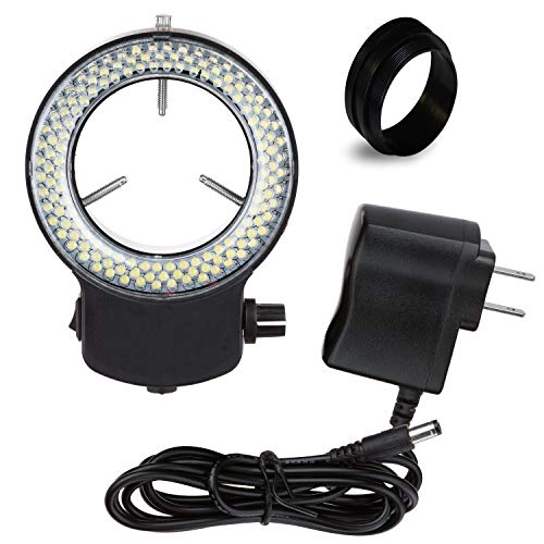 PARCO Scientific PMLIFR-09B Black Adjustable 144 LED Ring Light