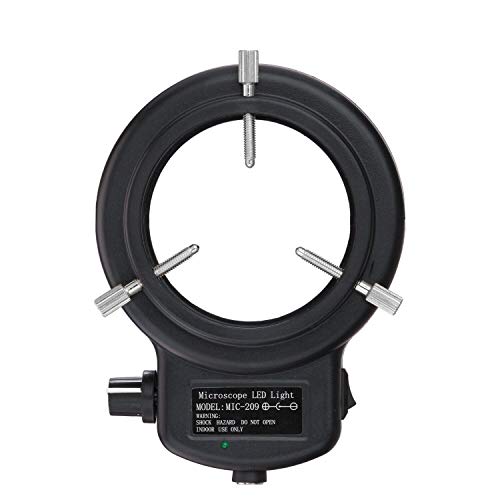 PARCO Scientific PMLIFR-09B Black Adjustable 144 LED Ring Light