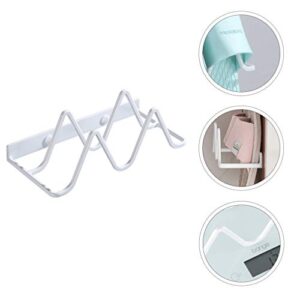 DOITOOL Wall Mounted Shoe Rack Slipper Organizer Shoes Holder Slippers Rack Shelf for Door Bathroom Showeroom Shoe Storage