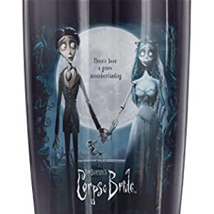 Logovision Corpse Bride Bride Poster Stainless Steel Tumbler 20 oz Coffee Travel Mug/Cup, Vacuum Insulated & Double Wall with Leakproof Sliding Lid | Great for Hot Drinks and Cold Beverages